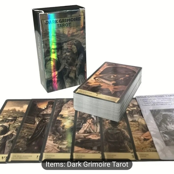 Other | Dark Grimoire Tarot Cards | Poshmark